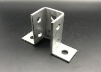 China Strut Framing System Flat Plate Post Base Unistrut Fitting for sale