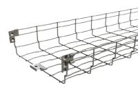 中国 Electrical Zinc Straight Section Wire Mesh Cable Tray 販売のため