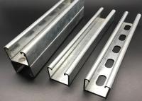 China Heavy Load 1-5/8'' Slotted Hot Dip Galvanized Unistrut Channel for sale