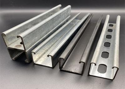 Китай High Strength 1-5/8'' Slotted Plain Electrical Galvanized Unistrut Channel продается