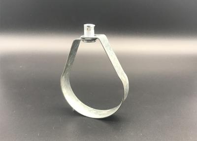 China Pipe Clamps Hanger Electrical Zinc 3-1/2'' Adjustable Loop Hanger for sale