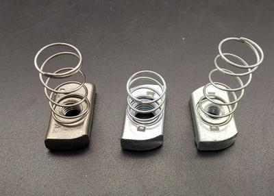 China Strut Accessories m12 m14 Stainless Steel 304 Spring Nuts for Strut Channel for sale