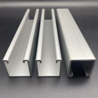 China Strut Channel C Shape Solid Aluminum Profile 41x41 41x21 for sale