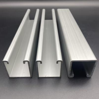 Китай Strut Channel C Shape Solid Aluminum Profile 41x41 41x21 продается