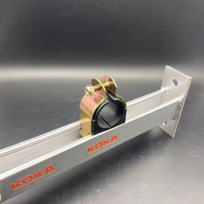 Китай Gold Galvanized 1-3/8'' Customized Strut Mounting Cushion Clamps продается