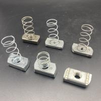 China Manufacure u Channel Fitting m6 m10 Spring Nut for sale