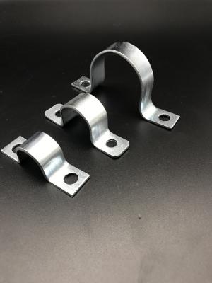 China Hot Sale Galvanized Steel 1-3/4'' Pipe Saddle Clamps for sale