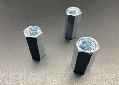China Electrical Zinc m6 m8 Hex Head Thread Rod Coupling Nuts for sale
