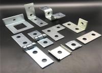 China Custom Different Shape Angle Flat Plate Strut Fitting Brackets for sale