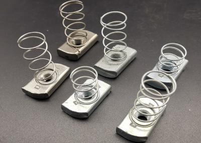 China Channel Accessories Zinc Plated Strut Spring Nuts for sale