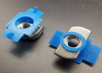 China Solar Mounting System Plastic Wing Channel Spring Nuts for sale