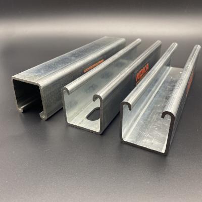 China El canal de empuje eléctrico galvanizado 41*41 41*21 41*62 en venta