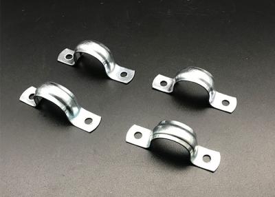 China Universal Pipe Hose Clamps Zinc Plated Saddle Clamp for sale