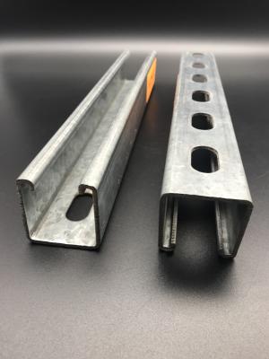 China Venta al por mayor Tamaño personalizado 41x41x2,5 mm Canal unistrut único en venta