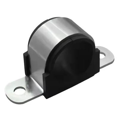 China Acero inoxidable 1-5/8" Omega Clamp de cojín para el soporte de conducto en venta