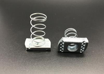 China Strut Fitting Accessories Hot Dip Galvanized Spring Nuts for sale