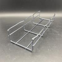China Electrical Zinc 300mm Width Wire Mesh Cable Tray for sale