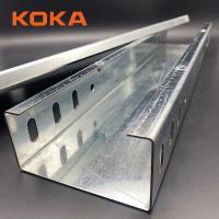 China Light Duty Pre-drilled Hot Dip Galvanized Cable Trunking for sale