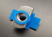 China m6 Stainless Steel Plastic Wing Spring Nut for sale