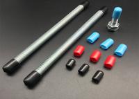 China Black Blue Red PVC Thread Rod End Cap for sale