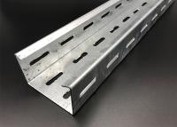 China 400mm Electrical Galvanized Ventilated Slotted Cable Tray for sale