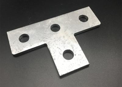 China Electrical Zinc Flat Plate Unistrut Fittings in Carbon Steel and Stainless Steel with 5-10mm Thickness for sale