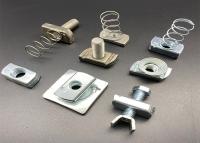 China Custom Size Electrical Zinc Strut Channel Spring Nuts for sale