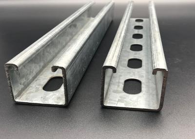 China Cánal Unistrut con ranuras de alta resistencia 41x41 en venta