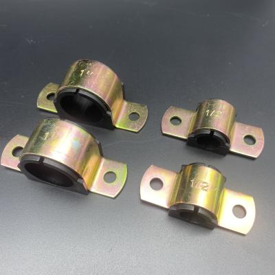 China Abrazaderas de goma con dos orificios resistentes a altas temperaturas en venta