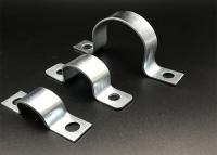 China Heavy Duty U Shape Electrical Galvanized Pipe Saddle Clamp for sale