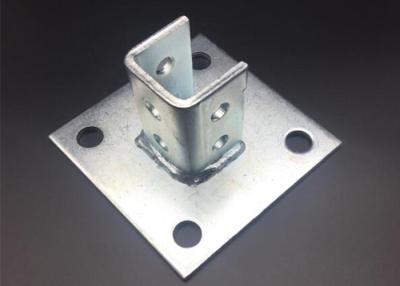 China Manufacturer Channel Angle Bracket Post Base Strut Fitting for sale