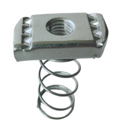 China Wholesale Zinc Plated m6 m8 m10 m12 Unistrut Spring Nuts for sale