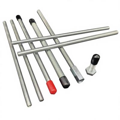 China High Strength Zinc Plated Carbon Steel Threaded Rod Stud Rod for Industrial Applications for sale