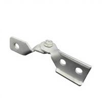 China Adjustable Electrical Zinc Seismic Hinge Strut Fitting for sale