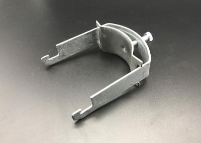 China 1/2 Inch Strut Pipe Clamps U Shaped Clamp 3.0mm Thick Heavy Duty for sale