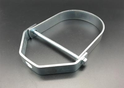 China Galvanized 1-1/4 In Strut Pipe Clamps 2.5mm Clevis Pipe Hanger Steel for sale