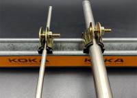 China El electro del oro galvanizó la TPE amortiguó las abrazaderas de tubo SS316 1/4