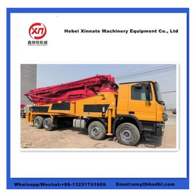 Cina DN125 Camionetto per pompe di calcestruzzo usato Pompa di calcestruzzo mobile Putzmeister di seconda mano in vendita