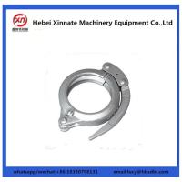 China DN100 Concrete Pump Clamp Coupling Snap Bolted Couplings for sale