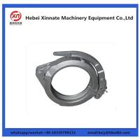China DN100 Concrete Pump Clamp Coupling Snap Bolted Couplings for sale