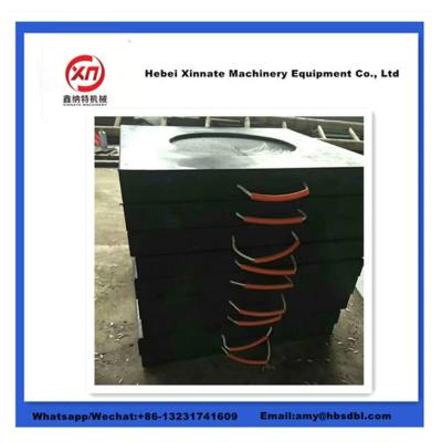 China 600x600 Concrete Pump Accessories Outrigger Plate Outrigger Pad For Putzmeister And Sany Pump for sale
