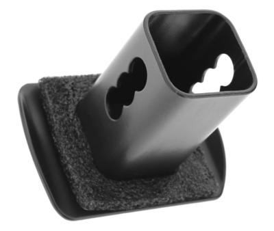 China Blank Black Trailer Metal Hitch Tube Cover Fits 2