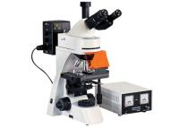China Trinocular LED Fluorescence Microscope 1000X Kohler UV Light Infinity Optics for sale