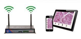 China Cámara digital del microscopio de la transferencia de 60FPS WiFi 4 grupos de la exhibición del retículo en venta