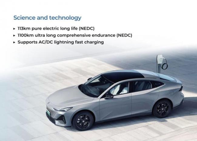 215km/H CHANGAN UNI-V IDD Hybrid Powered Car 6.5s Acceleration 3