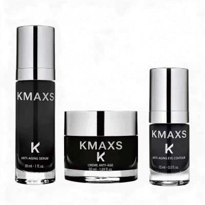 China Firming Anti Aging Essence Kit Eye Cream Moisturizer Serum Diamond Infused 3 Piece Set for sale