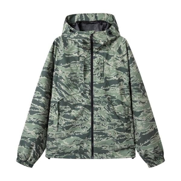 Quality Lightweight Mesh Lined Camouflage Hunting Jacket Wind-Resistant Camo Windbreaker for Outdoor Use for sale