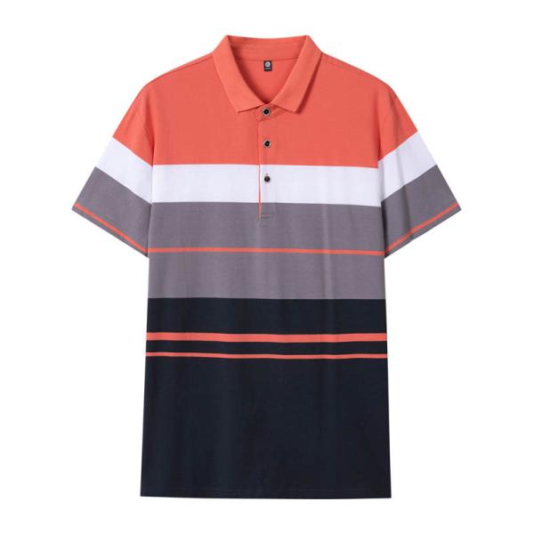Quality Unisex Classic Polo Shirt with Bold Wide Stripe and Breathable Piqué Knit in Regular Fit for sale