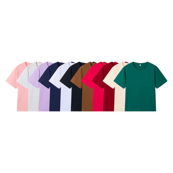 Quality Ultra-Soft 100% Ring-Spun Cotton Crew Neck T-Shirt with Regular Fit and Durable Stitching for sale