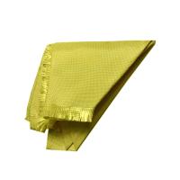 China Flame Retardant Para Aramid Fabric Kevlar Woven Yellow 5x Steel Strength Custom Width for sale